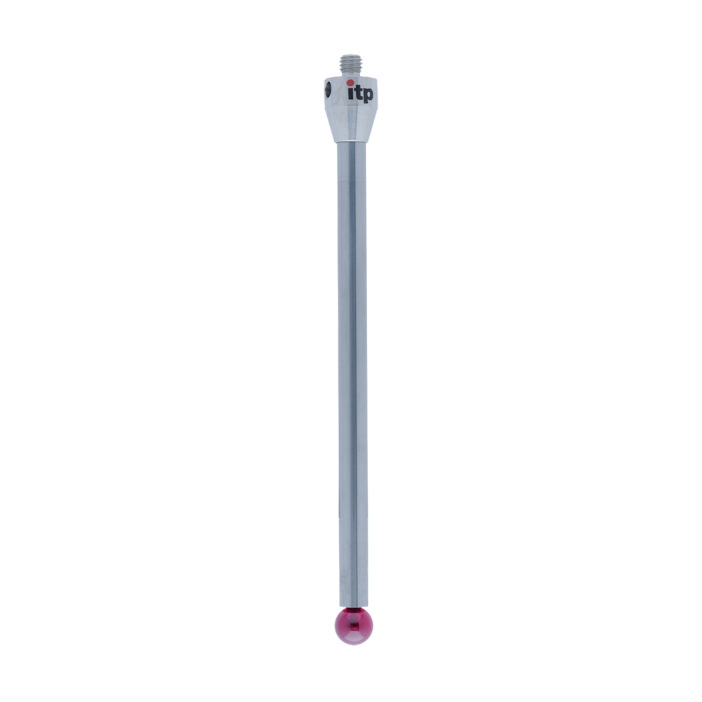 ITP Straight Styli - Type A - Ruby Ball - M5 Thread x 150mm Overall Le – Protool Precision Tools