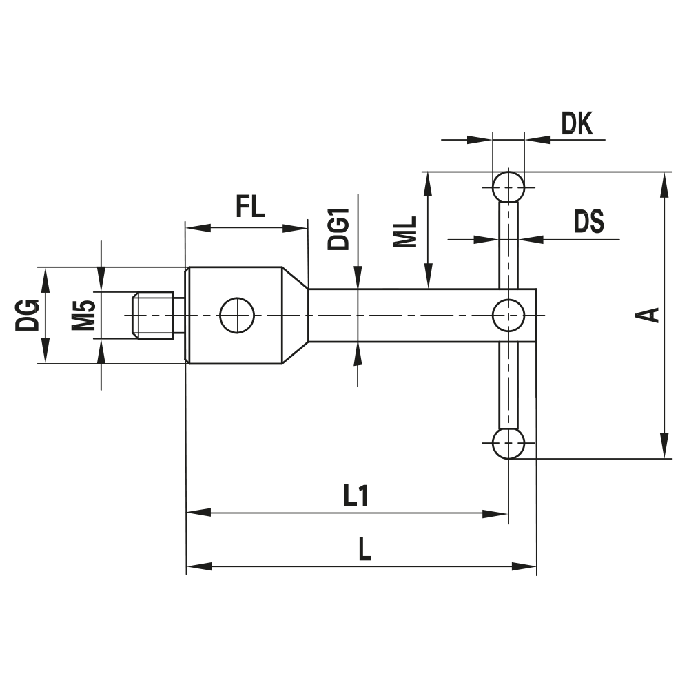 ITP Star Styli - Type W - Ruby Ball - M5 Thread x 2mm Measuring Length – Protool Precision Tools