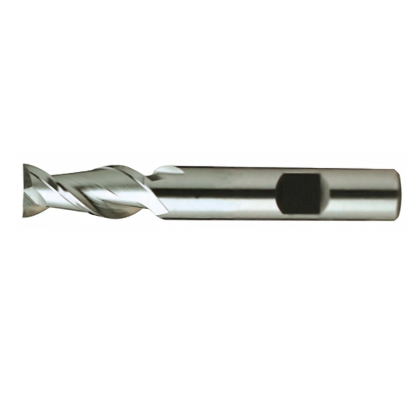 Europa Tools Slot Drill - HSS-E 8% Cobalt Uncoated - 2 Flute High Heli ...