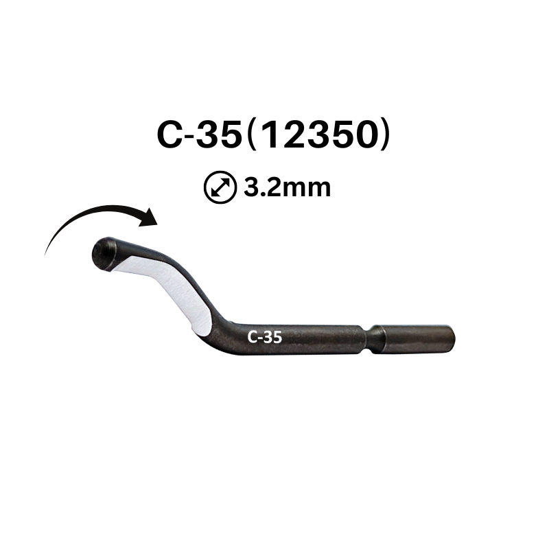 Cp Gratex C35 Deburring Blades - HSS - 3.2mm – Protool Precision Tools