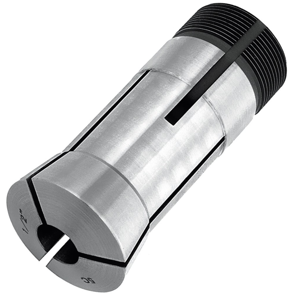 Vortex 5C Metric Lathe collet - Round Bore - 7mm – Protool Precision Tools
