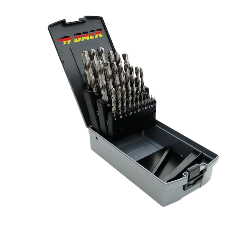 BAER Drill Set - HSSG Drill Set for General Use - Drill 1-13mm (0.5 in ...