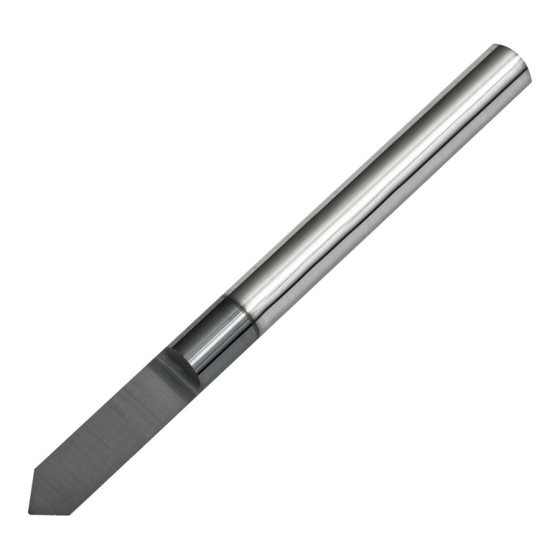 Vortex Carbide Engraving Cutter TiAlN Coated- Tip Half Round 90° - 0.4 ...