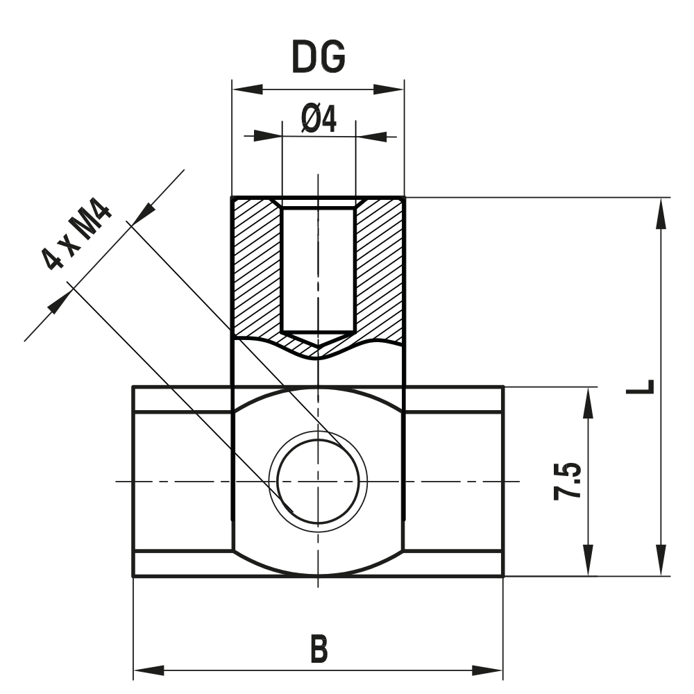 ITP Styli Holder Stainless Steel M4 X15mm HIM400015015 – Protool ...