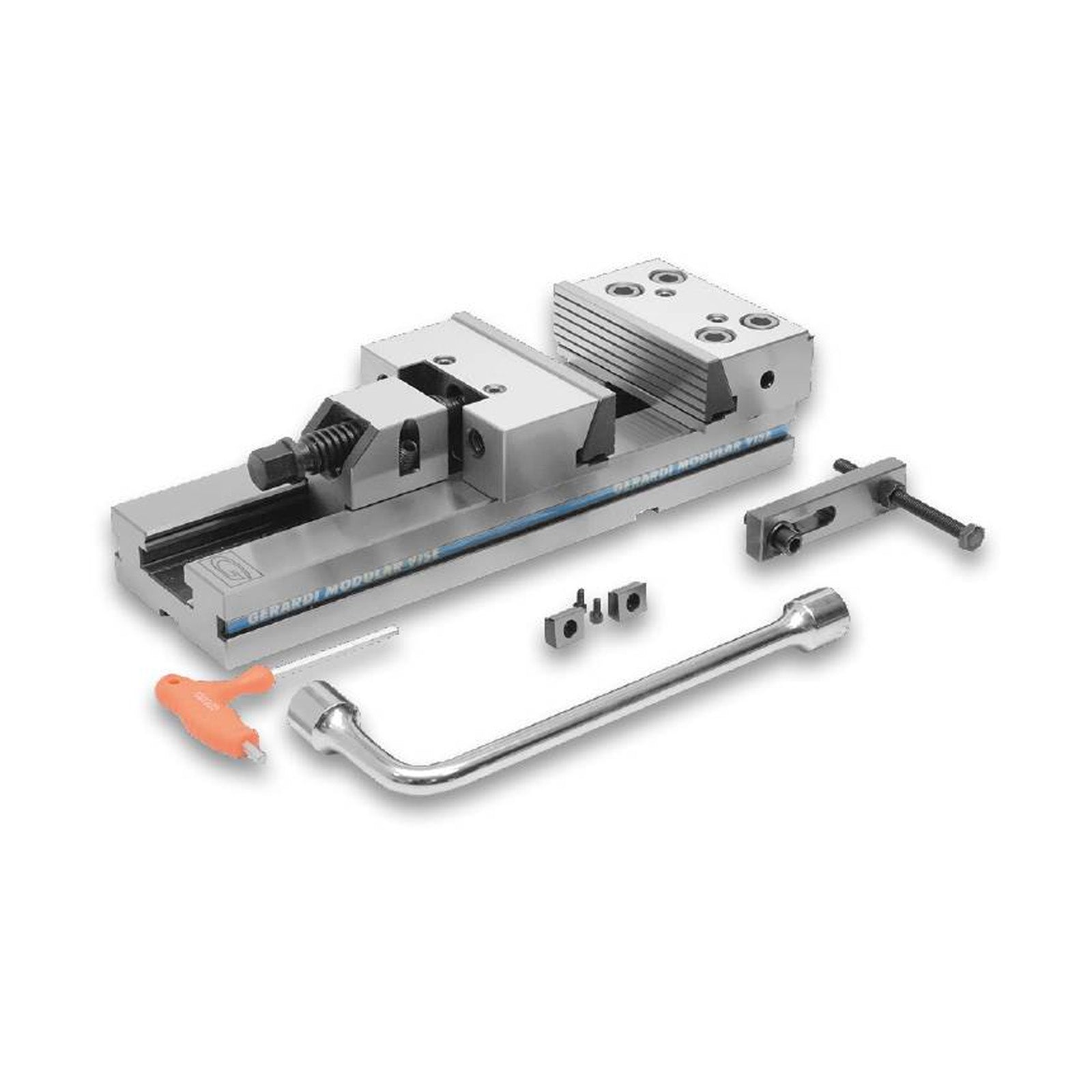 175mm / 7" ART1 Standard Series Vice With Pull Down Grooved Jaws (Gera ...
