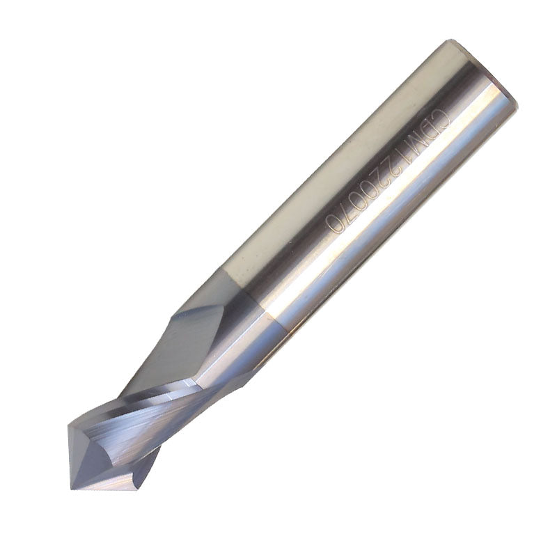 Vortex Drill Mill - Carbide TiAlN Coated Multi Function Mill Tool - 10 ...