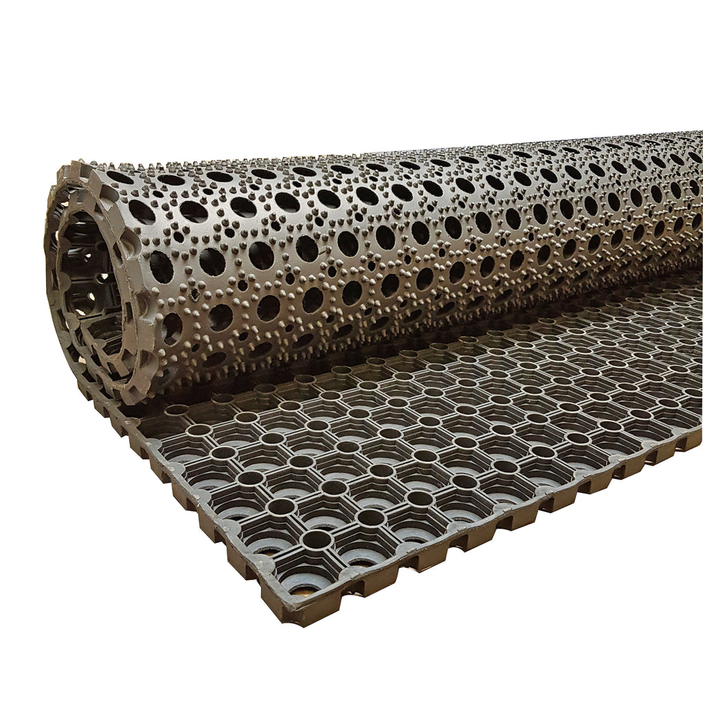 Work Well Mats Rubber grass mat - soil retention & erosion control - a ...