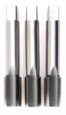 Tap set for threading store